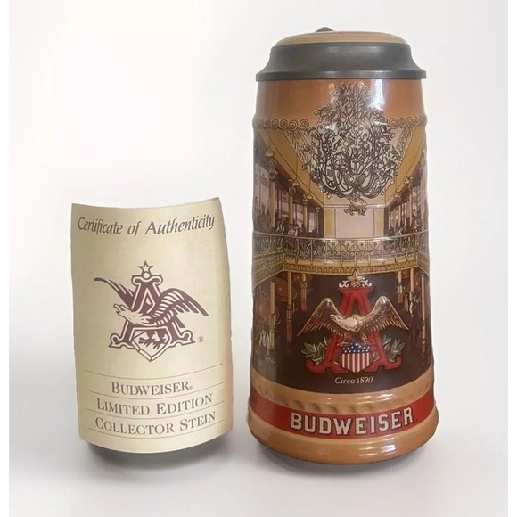 Budweiser | Dining | Authentic Gerz Made In Germany Vintage St Louis ...